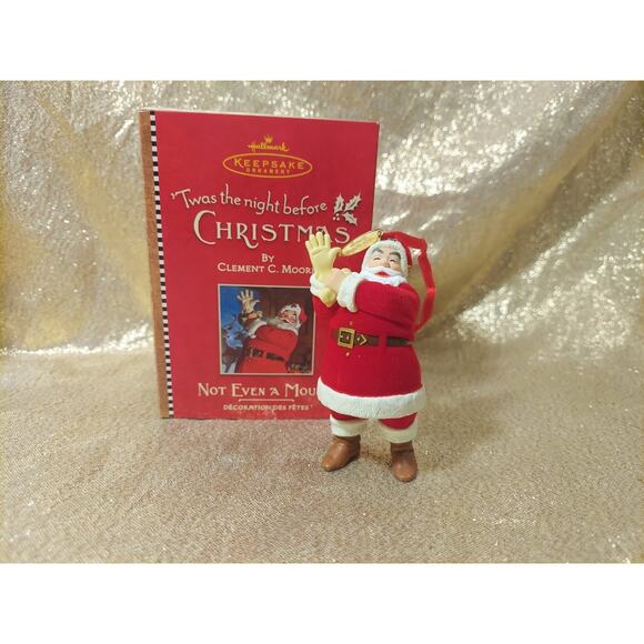 Hallmark | Holiday | Hallmark 20 Santa Claus Ornament Twas The Night ...